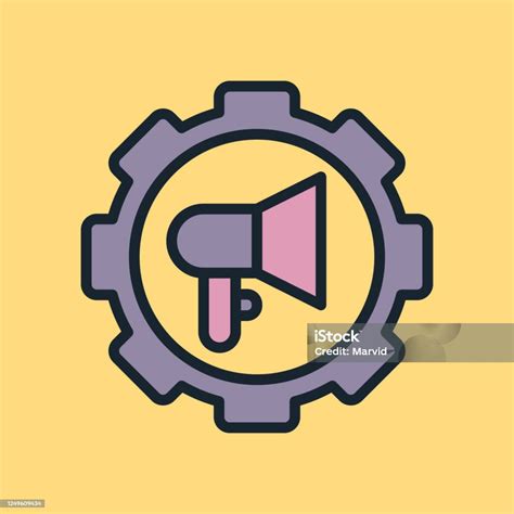 마케팅 자동화 컨셉 일러스트레이션 플랫 디자인 선형 스타일 배너 0명에 대한 스톡 벡터 아트 및 기타 이미지 0명 개념