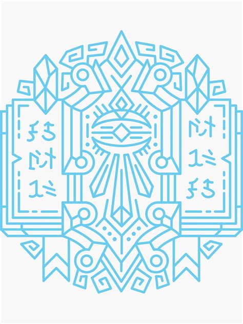 Mage Class Crest Color Sticker For Sale By Dcmjs Redbubble