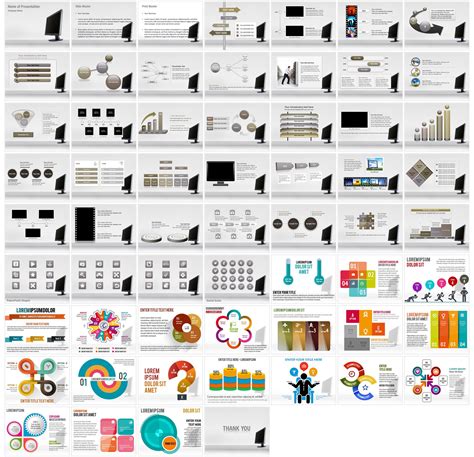 LCD Computer Monitor PowerPoint Templates LCD Computer Monitor PowerPoint Backgrounds