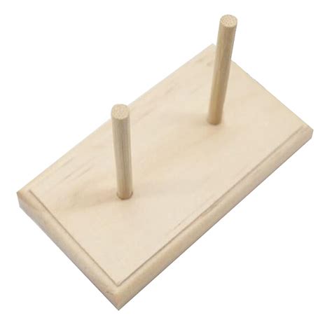 2 Spools Thread Organizer Wood Thread Shelf Foldin Vicedeal