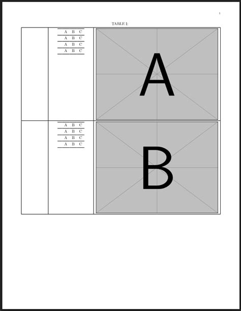 Vertical Alignment How Can I Make The Nested Table Align On Top