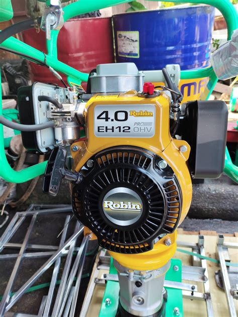 Aiko Tamping Rammer With Robin Engine Eh12 Model Trm Hcd75 Eh12