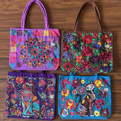 Bolsa De Diseño Mexicana Etsy México