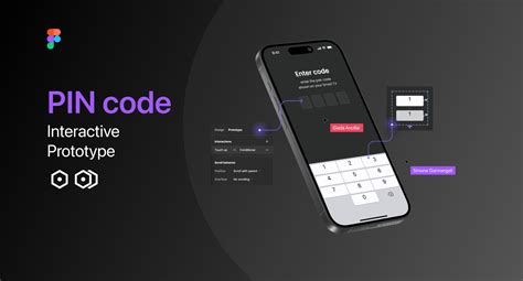 Prototype Pin Code Variables Figma