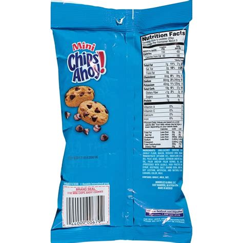 Mini Chips Ahoy Label