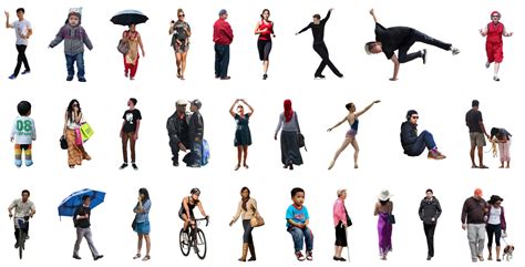 Nonscandinavia 2d People Sample Ronen Bekerman 3d Architectural