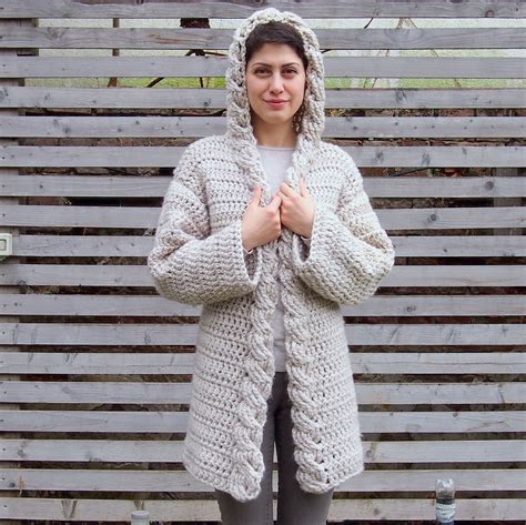 Crochet Pattern Cardigan With Hood At Brandon Myers Blog
