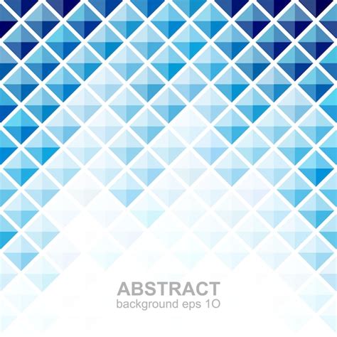 Premium Vector Abstract Blue Square Pattern Background