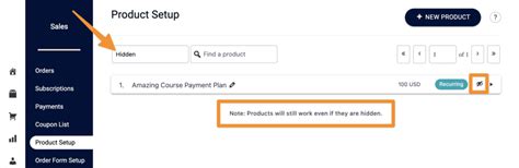 Sales Product Setup Tab In Accessally Kb Accessally