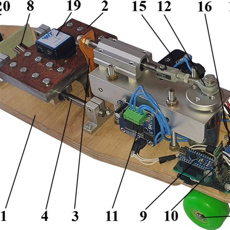 Experimental Prototype Of The Wheeled Robot Download Scientific Diagram