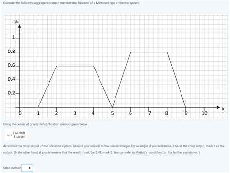 solved consider the following aggregated output membership