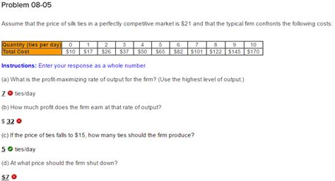 Solved Problem 08 06 Using The Data From The Table Below And Chegg Com