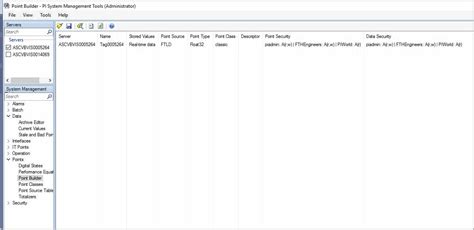 Verify Osi Pi Server Connection