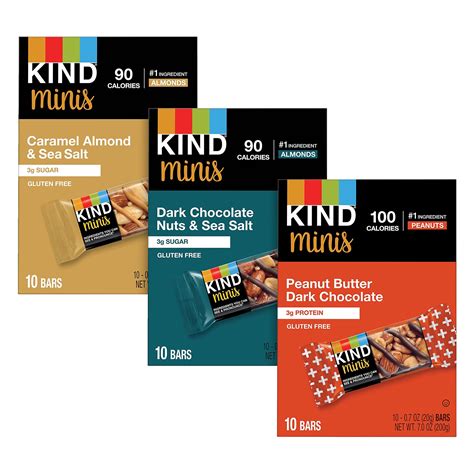 Kind Minis Gluten Free Variety Pack 30box 600 00775