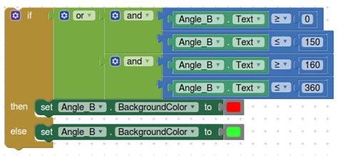 if statement on degrees mit app inventor help mit app inventor