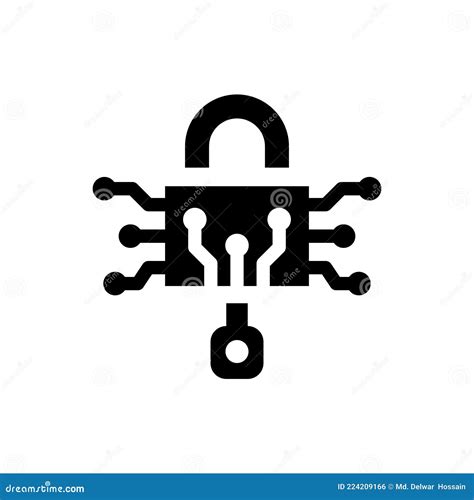 Cryptography Icon Stock Vector Illustration Of Cryptography 224209166