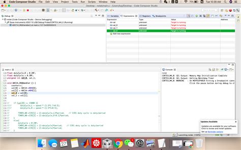 Ccsmsp432p401r Code Composer Watch Window Fails To Display A Variable
