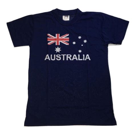 Adult Australian T Shirt Australia Day 100 Cotton Souvenir Tee Top