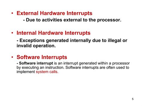 Vinos 8086 Interrupts Ppt