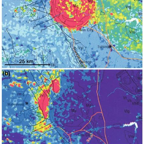 2 Simplified Geological Map Of The Area Surrounding The Pilanesberg Download Scientific Diagram