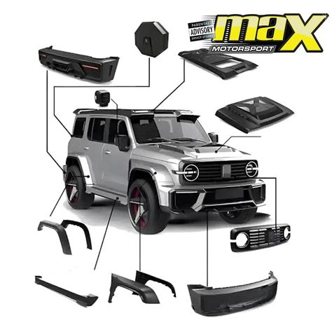 Gwm Tank 300 24 On Mars City Body Kit Max Motorsport