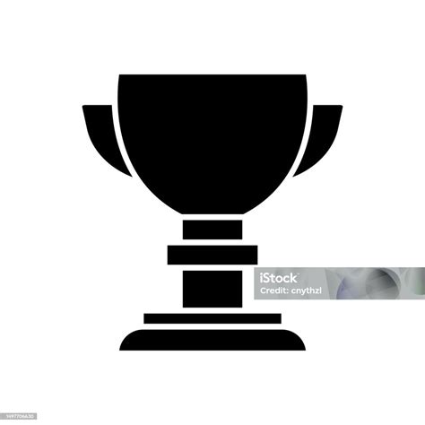 Winner Cup Icon Solid Style Vector Icon Design Element For Web Page