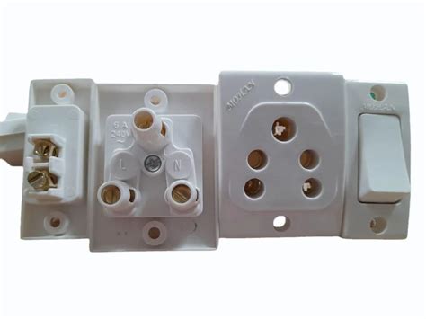 5a electrical 3 pin socket switches white at ₹ 10 piece in nashik id