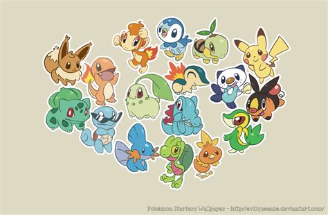 🔥 50 Pokemon Starters Wallpapers Wallpapersafari