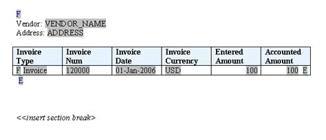 Creating RTF Templates