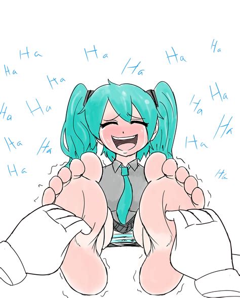 Miku Getting Her Feet Tickled By Yuto33 On Deviantart