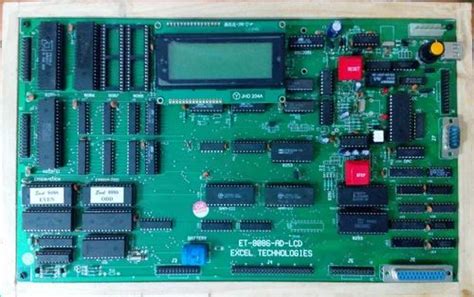 8086 Microprocessor Training Kits With Lcd Display Electronic Kit माइक्रोप्रोसेसर ट्रेनर किट