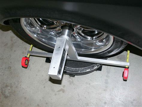 Checking Caster Angle