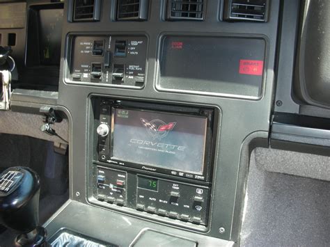 Early C4 Double Din Stereo Install Corvetteforum Chevrolet
