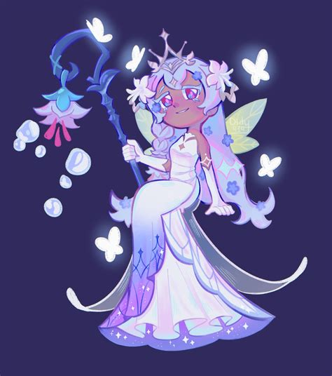 White Lily Cookie And White Lily Cookie Cookie Run Drawn By Didy414 Danbooru