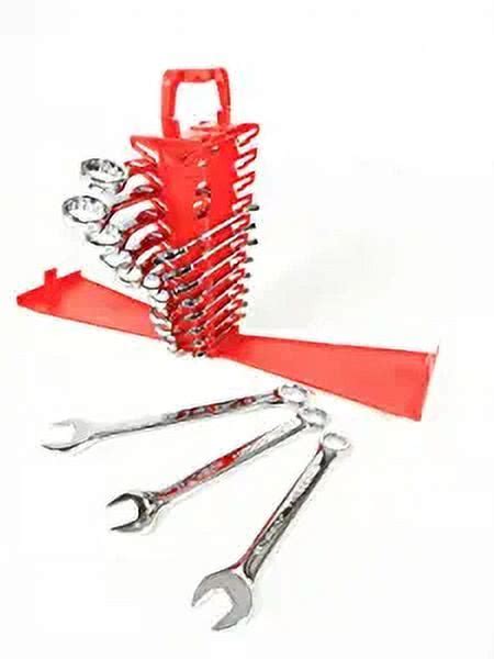 22 Pieces Complete Combination Open And Ring End Wrench Set Sae And Mm