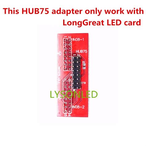 Small Hub75 Adapter Must Work With Longgreat Singl Grandado