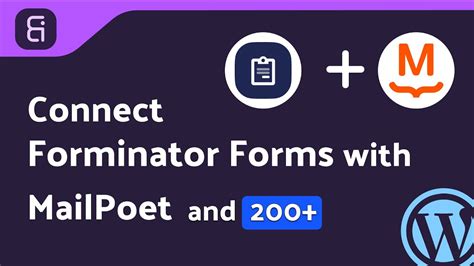 integrating forminator forms with mailpoet step by step tutorial