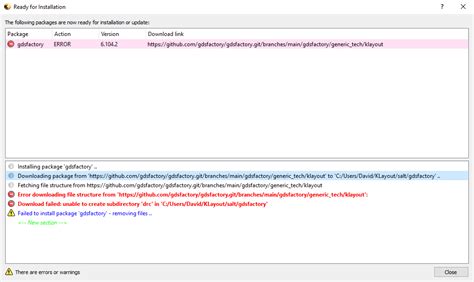 klayout gdsfactory plugin installation · issue 1756 · gdsfactory