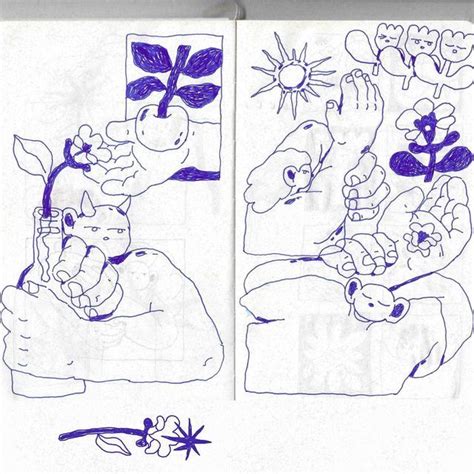 Series Of Illustrations Poppy Crew Cute Illustrations Doodles Drawings