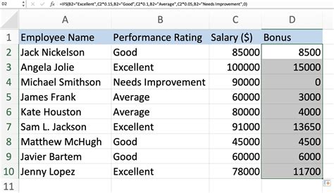 understanding the ifs function in excel with examples myexcelonline