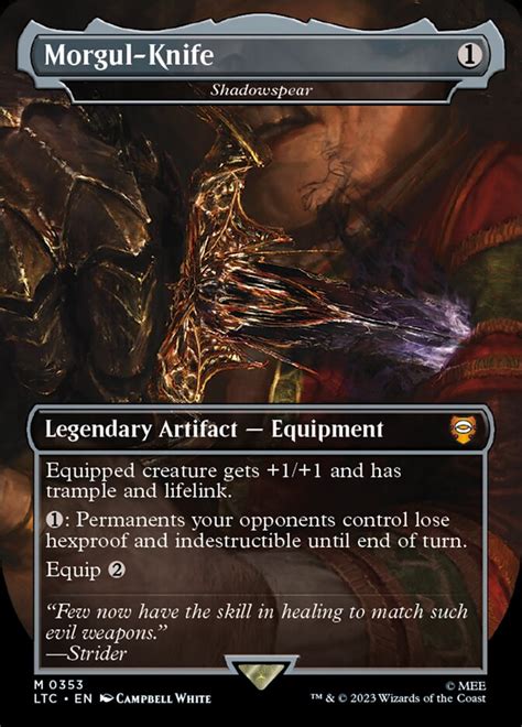 Shadowspear · Theros Beyond Death Thb 236 · Scryfall Magic The
