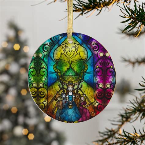 Stained Glass Wizard Of Oz Etsy