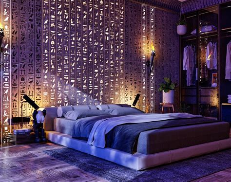 Egyptian Gilded Furniture