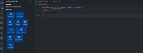 Github Copilot関連の神拡張機能「github Copilot Labs」