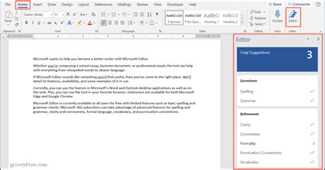 How To Write Better With The Microsoft Editor In Word Digisrun