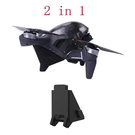 Dji Fpv 드론용 투인원 배터리 보호 커버 및 랜딩 기어 마운트 가드 낙하 방지 티몬