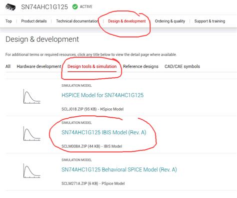 Sn74ahc1g125 Ibis Model Logic Forum Logic Ti E2e Support Forums