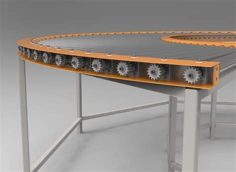 Roller Return Conveyor 180° Download Free 3d Model By Sergenkabasakal