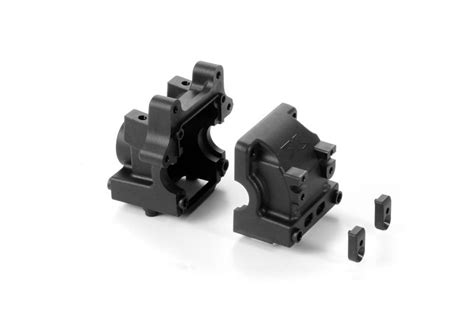 XRAY XB Composite Differential Bulkhead Block Set F R