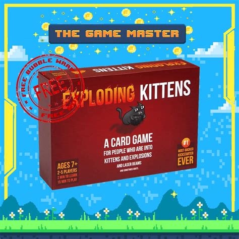 Jual Exploding Kitten Board Card Game Exploding Nsfw Streaking Kitten Shopee Indonesia